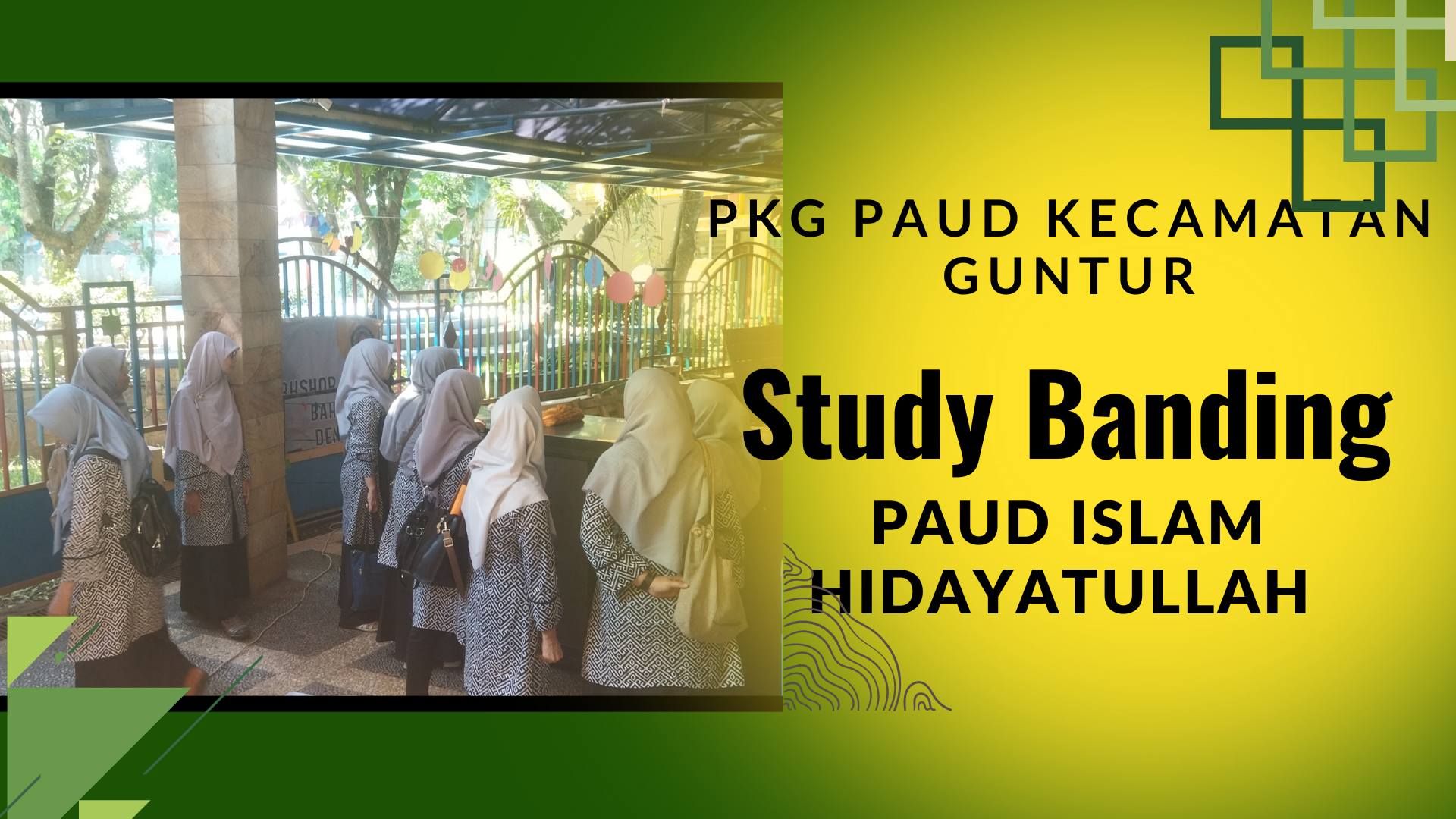 Pusat Kegiatan Gugus (PKG) PAUD Kecamatan Guntur, Kabupaten Demak Studi ...
