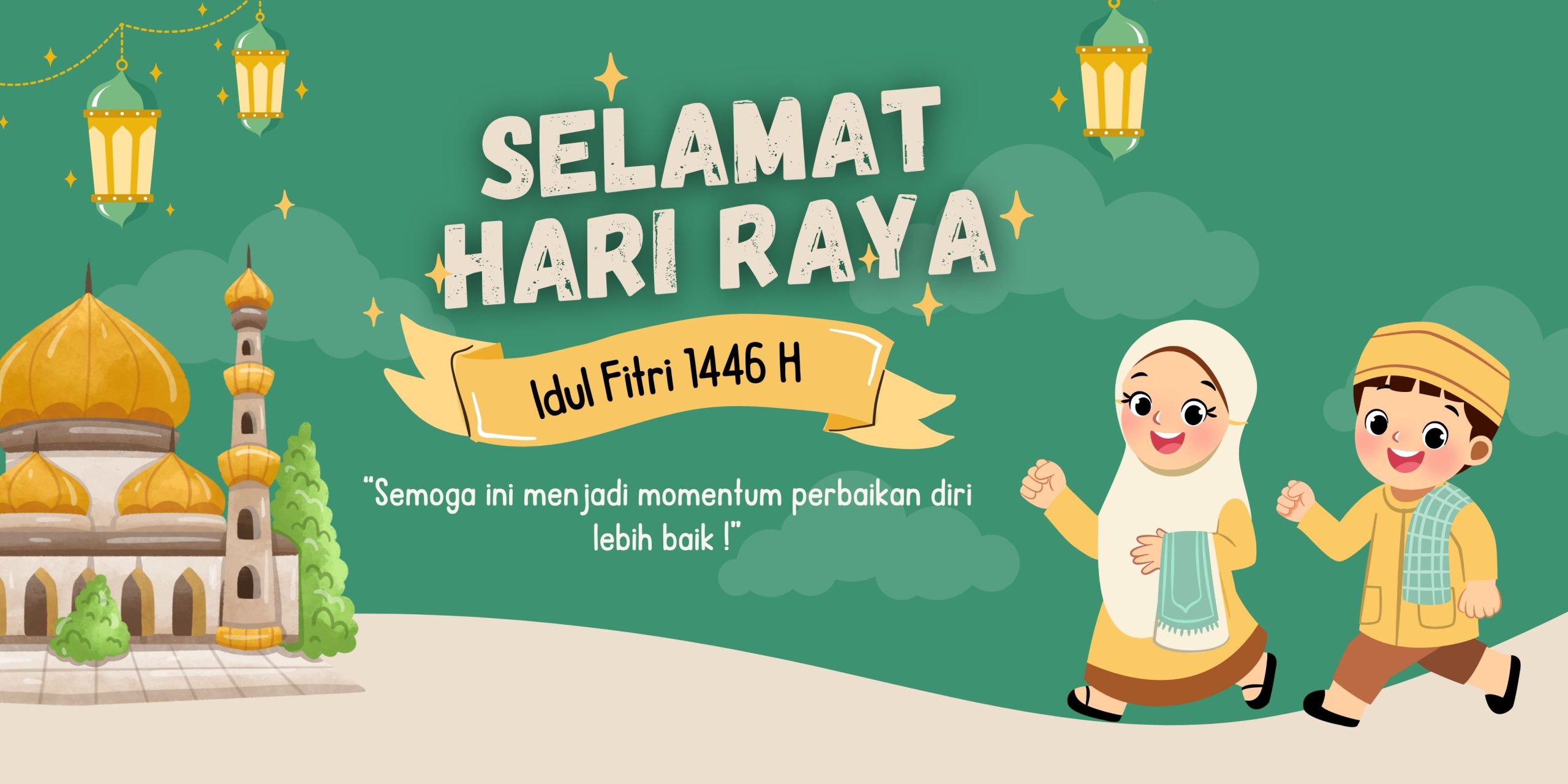 Semangat Fitri: Ucapan Selamat Hari Raya Idul Fitri 1446 H dari ...