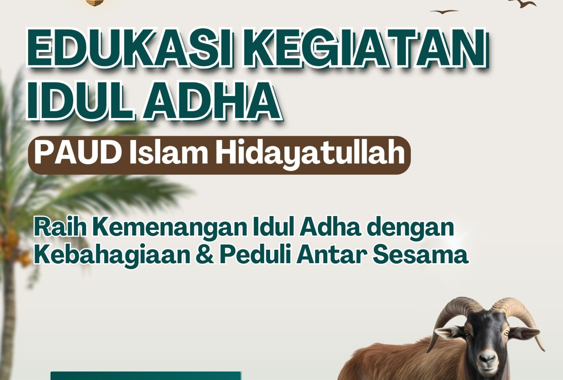 Menanamkan Nilai Qurban Sejak Dini: Edukasi Idul Adha di PAUD Islam ...